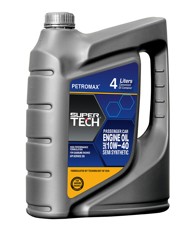 Petromax SuperTech 10W40 API SN(semi synthetic) - Petromax Lubricants